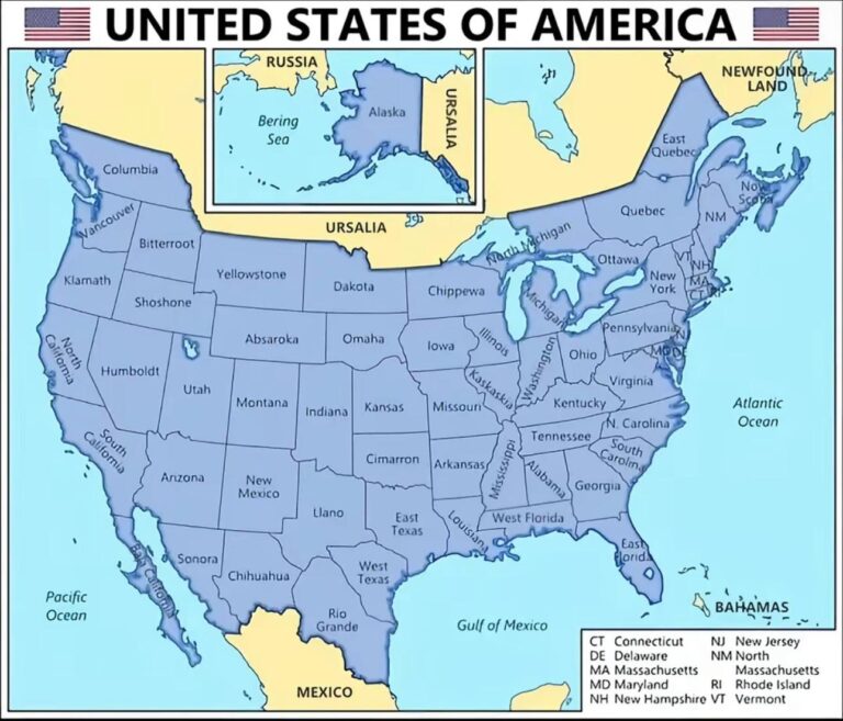 President Polk's Vision: Reshaping the Map of the United States - Vivid ...