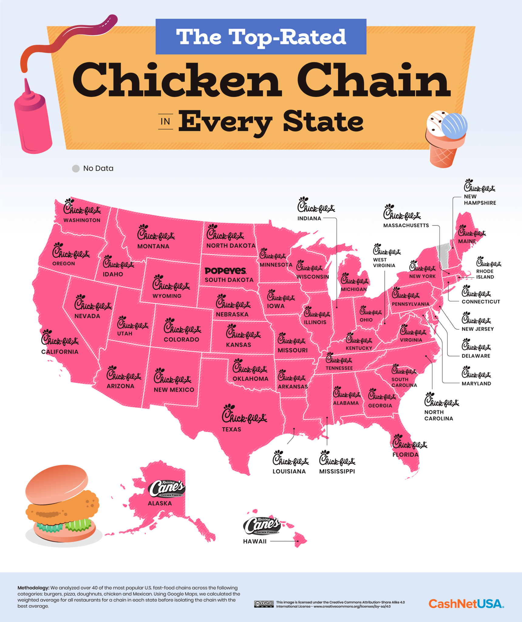 The best (and worst) rated fast-food chains across the United States ...