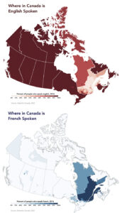 The Languages of Canada - Vivid Maps