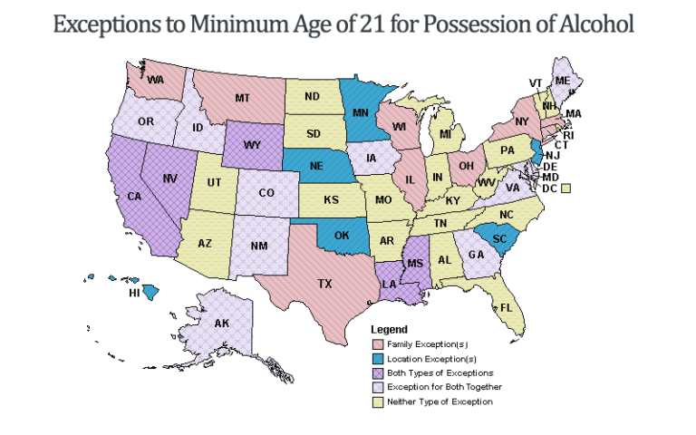 Alcohol legislation in the United States - Vivid Maps