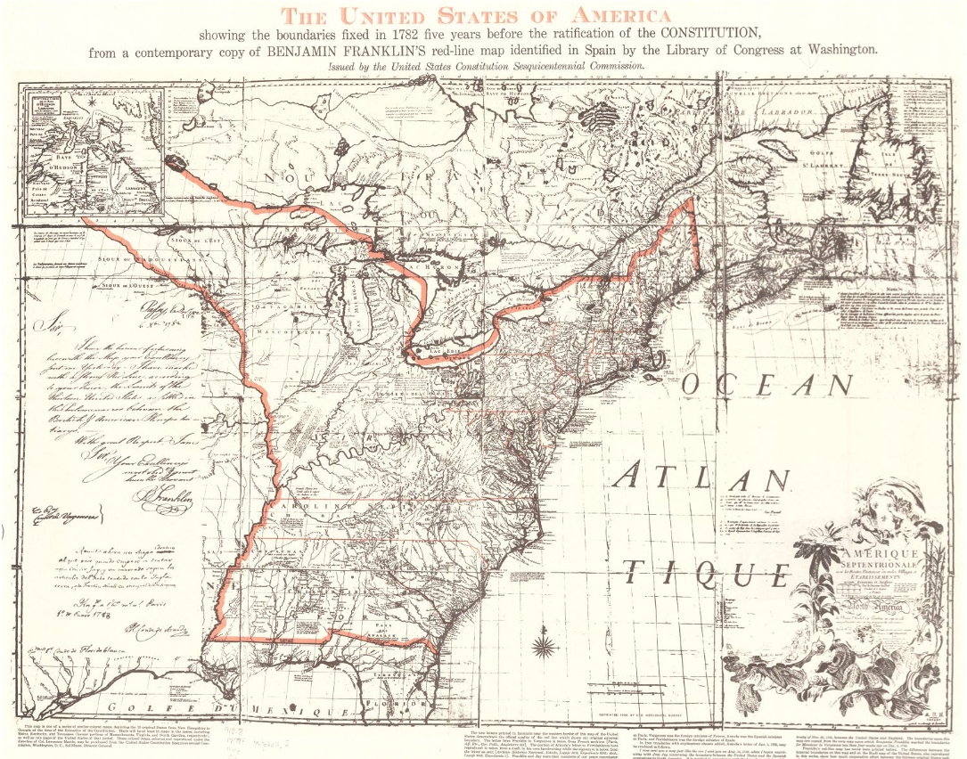 Borders proposed by the Count of Aranda in 1782 mapped - Vivid Maps