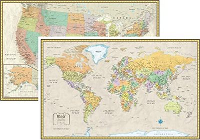 The Best World Map Posters In 2024 - Vivid Maps