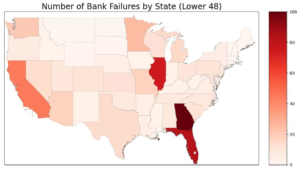 Bank Failures Visualized - Vivid Maps