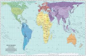 The Best World Map Posters In 2025 - Vivid Maps