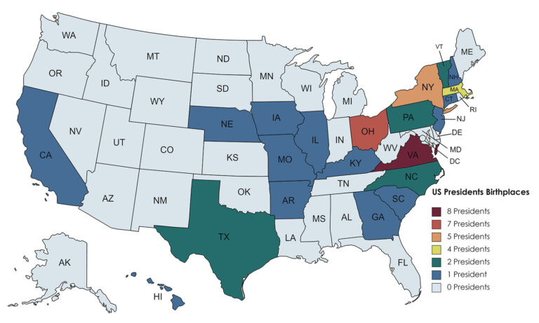 Mapping the Ancestry of US Presidents: A Journey Through American ...