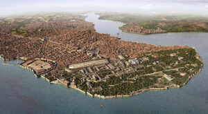 Constantinople in the Byzantine period mapped - Vivid Maps