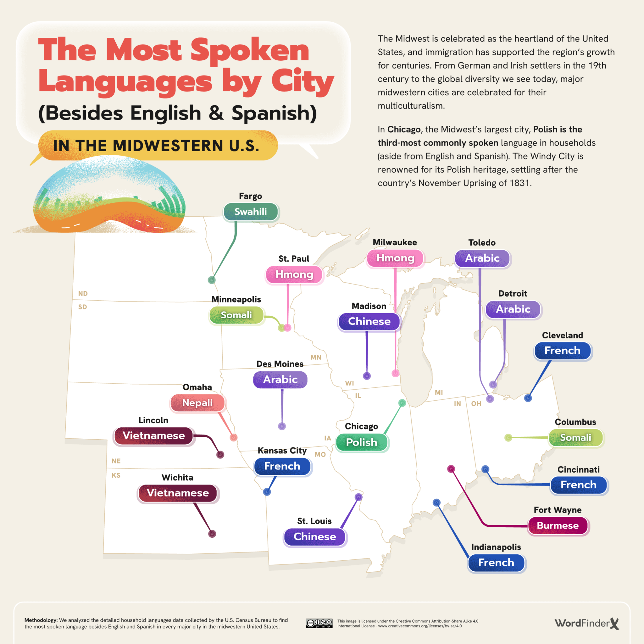 The Most Spoken Languages in American States and Cities (Besides ...
