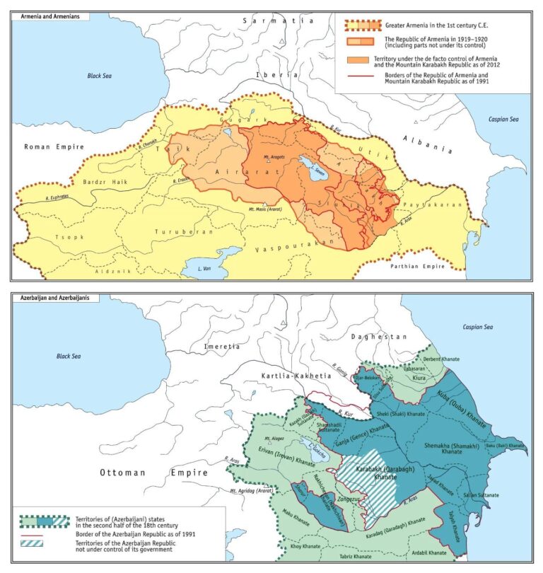 The Territorial History of Armenia and Azerbaijan - Vivid Maps