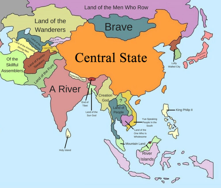 Etymology of Country Names - Vivid Maps