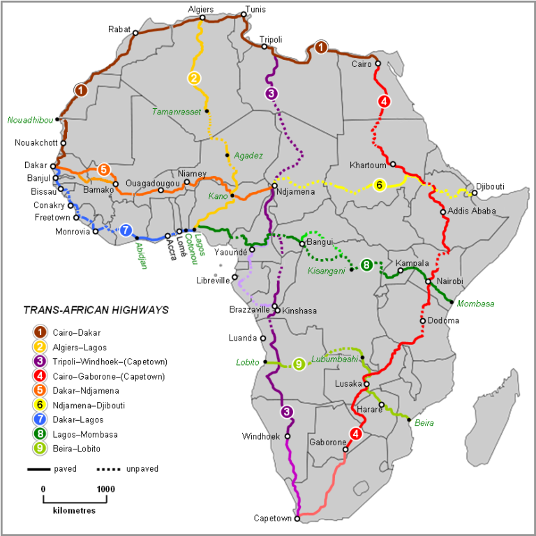 Mapped: Africa's Transport System - Vivid Maps