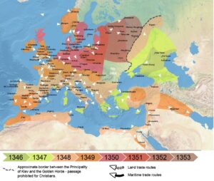 The Black Death: Europe's Deadliest Uninvited Guest - Vivid Maps