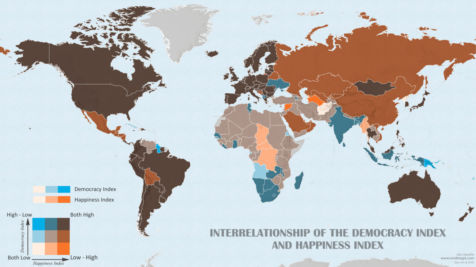 The Intrinsic Value of Democracy - Vivid Maps