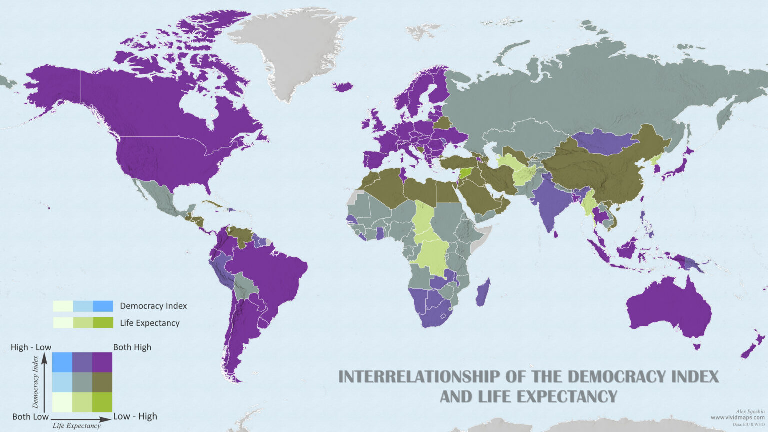 The Global Diplomacy Index map - Vivid Maps