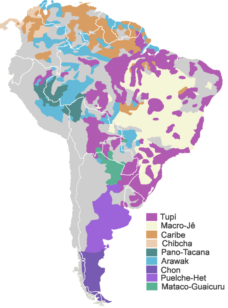Languages of South America Mapped - Vivid Maps