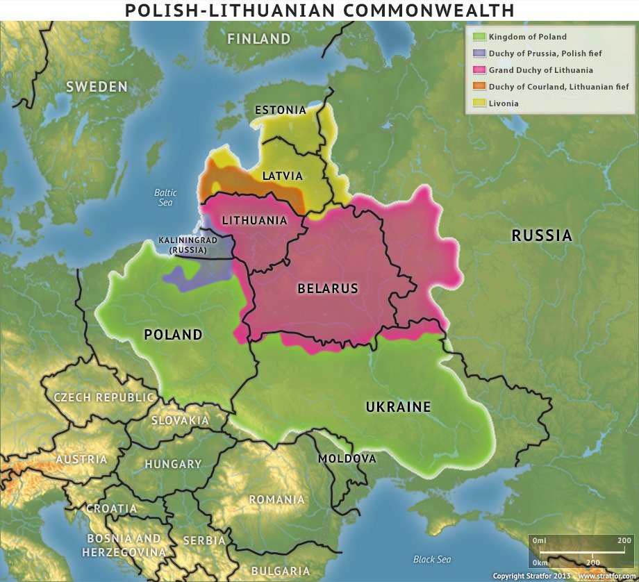 The Rise And Fall Of The Polish Lithuanian Commonwealth Vivid Maps The Rise And Fall Of The Polish Lithuanian Commonwealth Vivid Maps