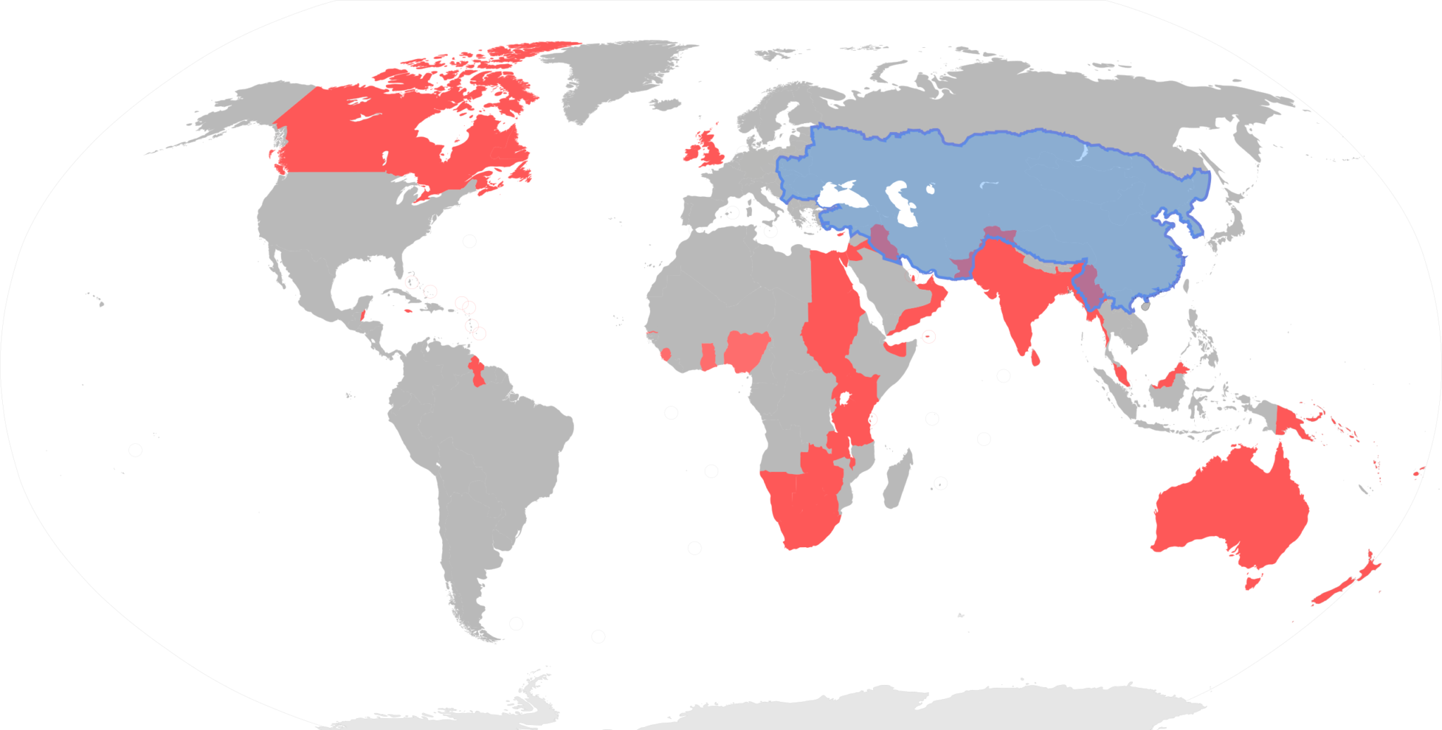 Rise & Fall of the Russian Empire: Every year - Vivid Maps