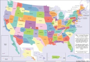 The United States That Could Have Been: A Captivating Alternative Map ...