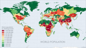 River Basins as Countries: A New World Map - Vivid Maps