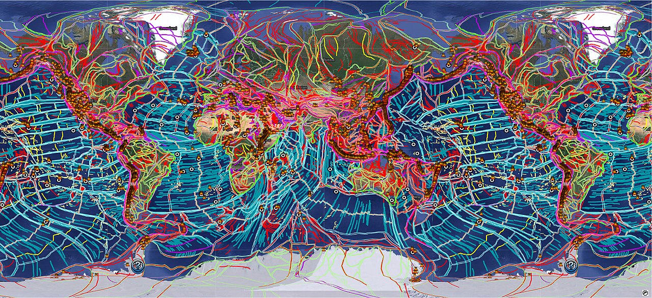 Tectonic Plates: The Hidden Forces Shaping Our World Map - Vivid Maps