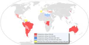 The Global Landscape of Compulsory Voting - Vivid Maps
