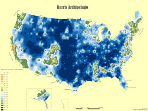 Mountains vs Islands: Visualizing the 2024 Election as Physical ...