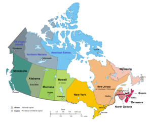What If Canada's Provinces Were US States? - Vivid Maps