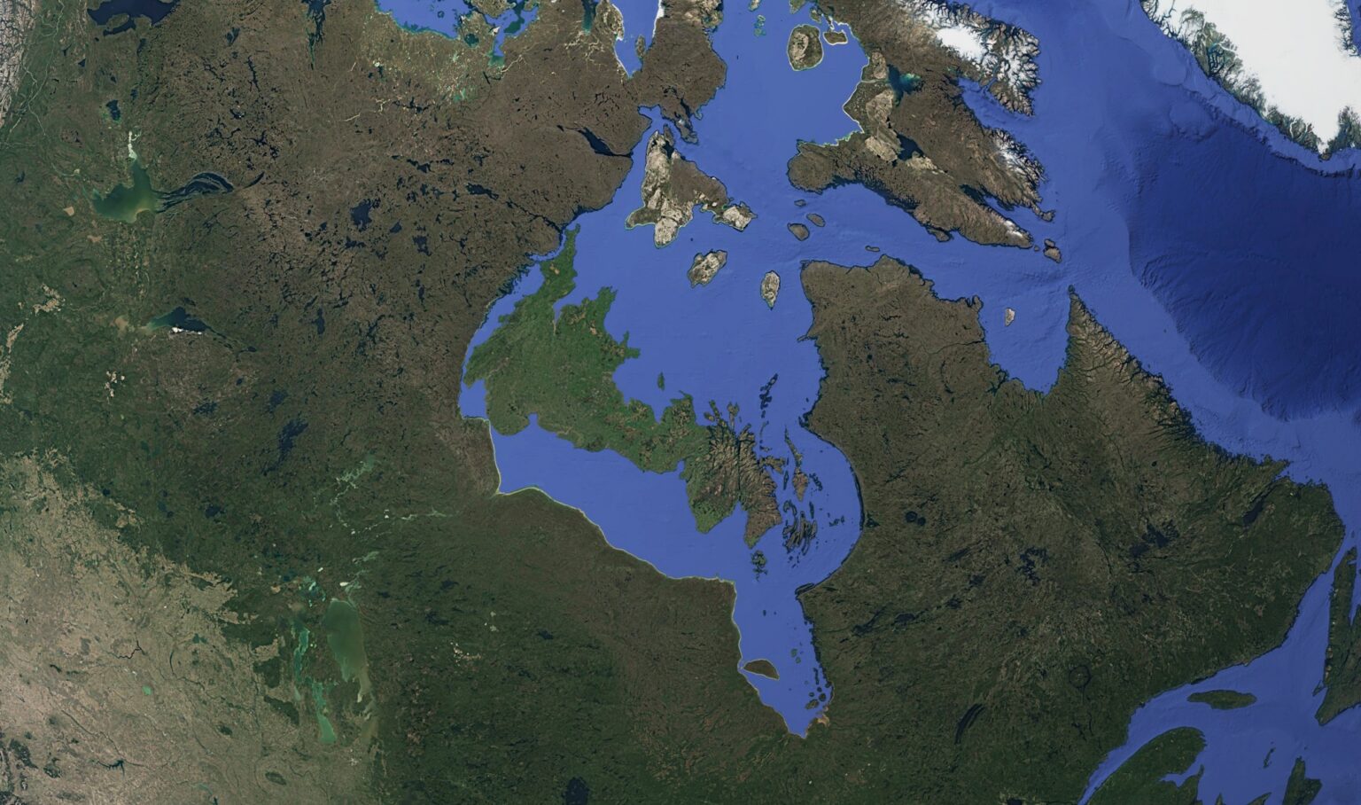 Hudson Bay vs. Great Britain: You could fit Great Britain entirely into ...