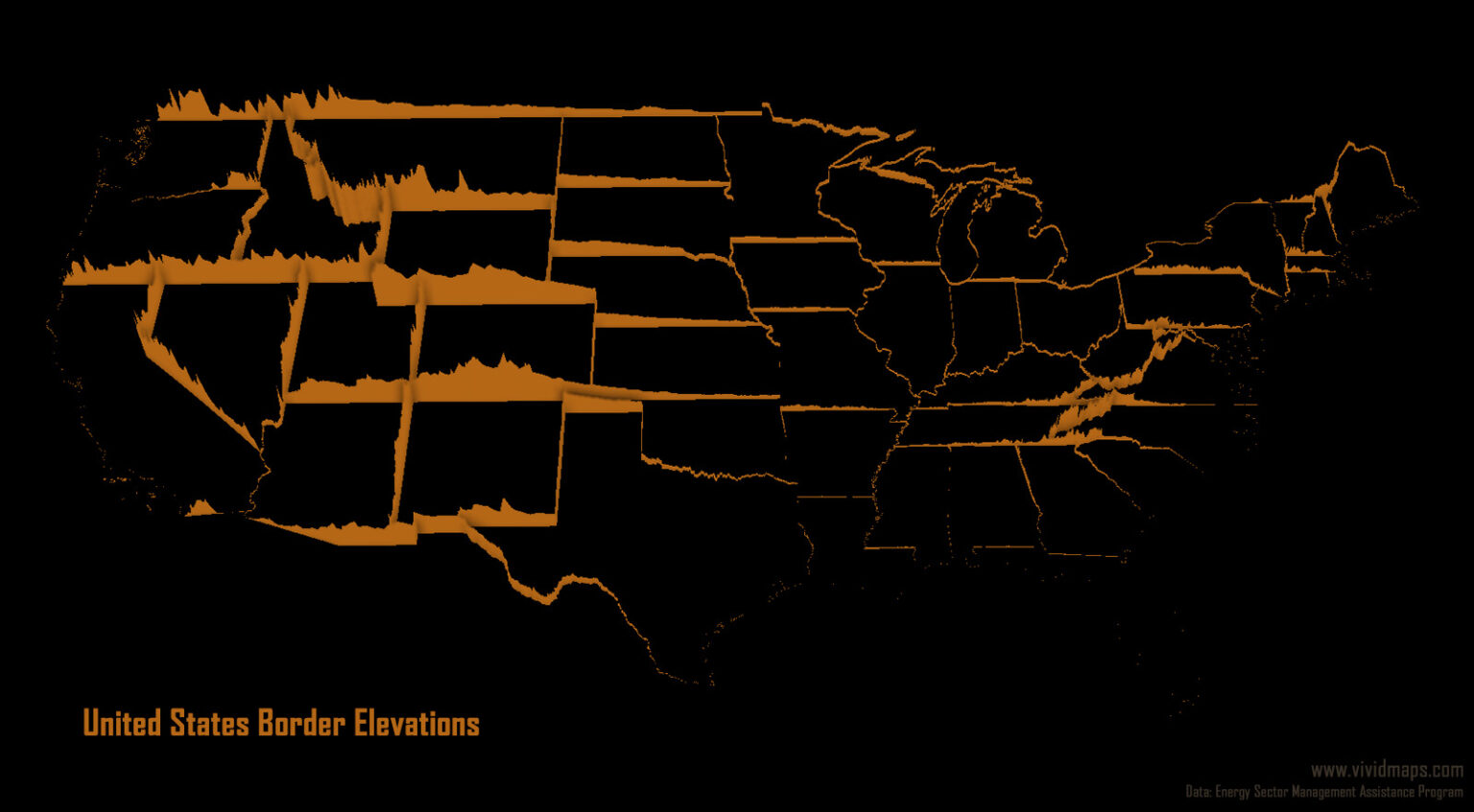 United States Border Walls - Vivid Maps