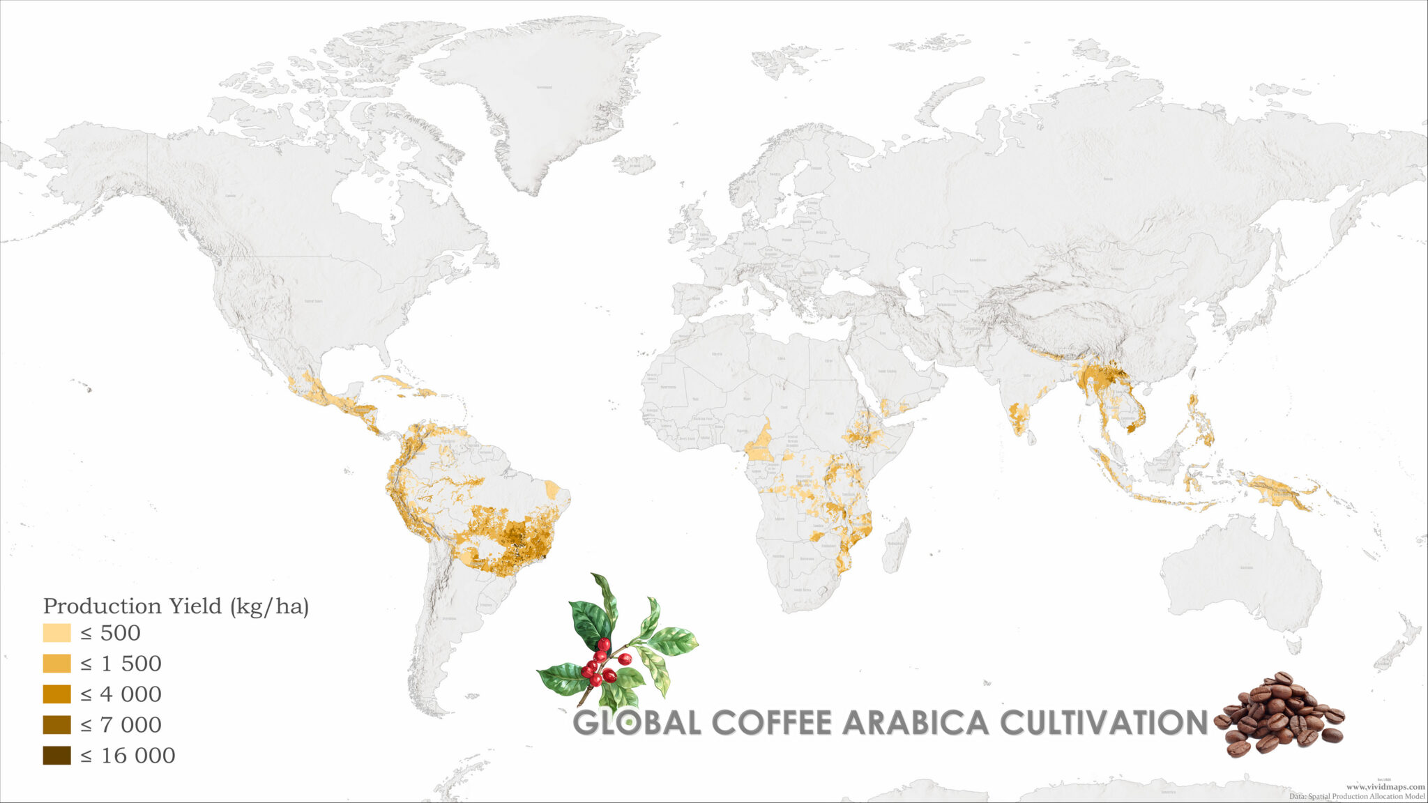 From Highland Peaks to Lowland Valleys: Mapping the World's Coffee and ...