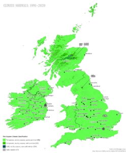 Map of the United Kingdom - Vivid Maps