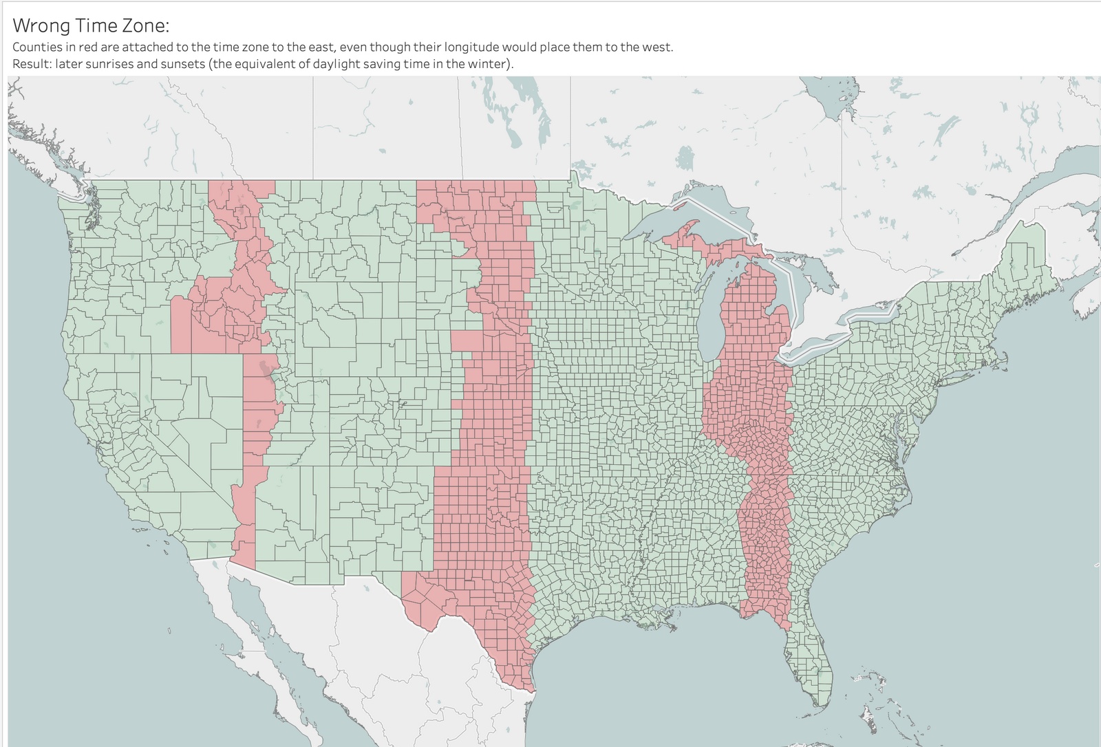 Why U.S. Time Zones Aren’t as Straightforward as They Look - Vivid Maps
