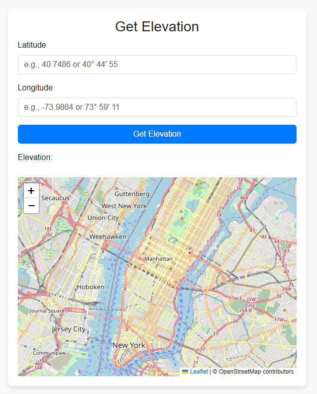 Elevation Finder - Vivid Maps