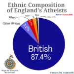 Mapping Religious Identity Across the UK - Vivid Maps