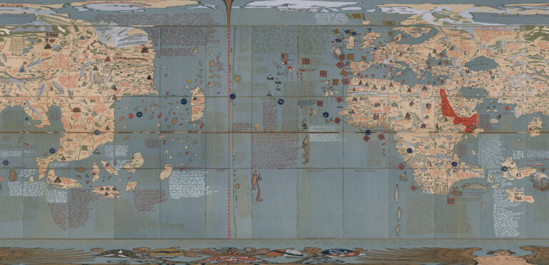The World's Oldest Globe: Made in 1492 Without the Americas - Vivid Maps