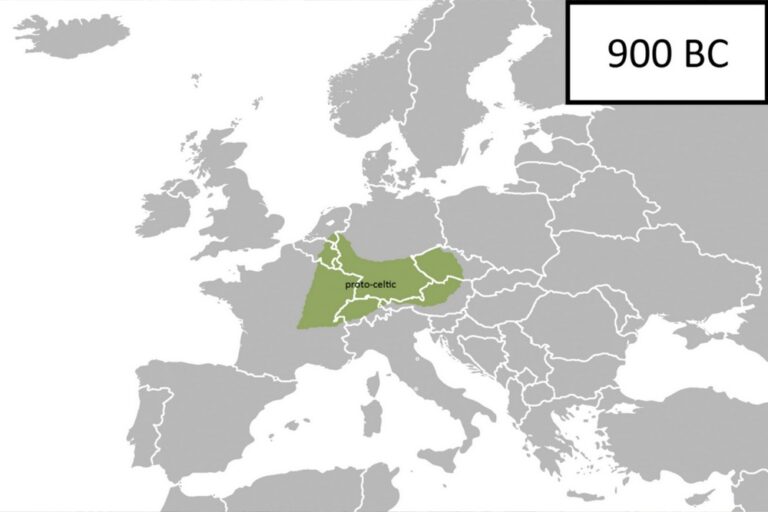 The Rise and Fall of Celtic Languages - Vivid Maps